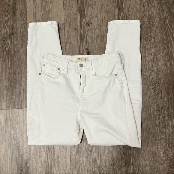Madewell | Jeans | Madewell The Perfect Vintage Jean White | Poshmark
